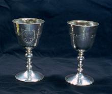 Two silver communion cups - Art Fund