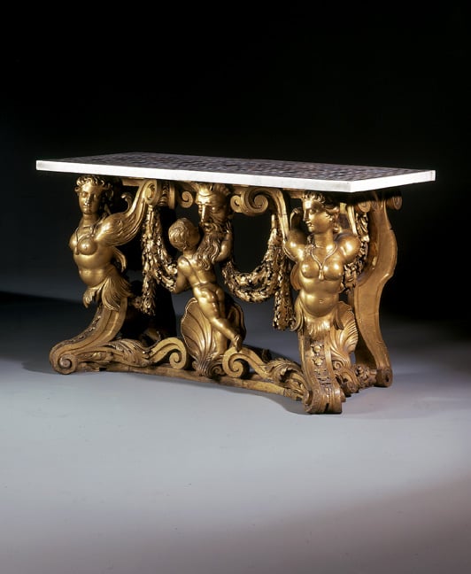 Pair of pier tables - Art Fund